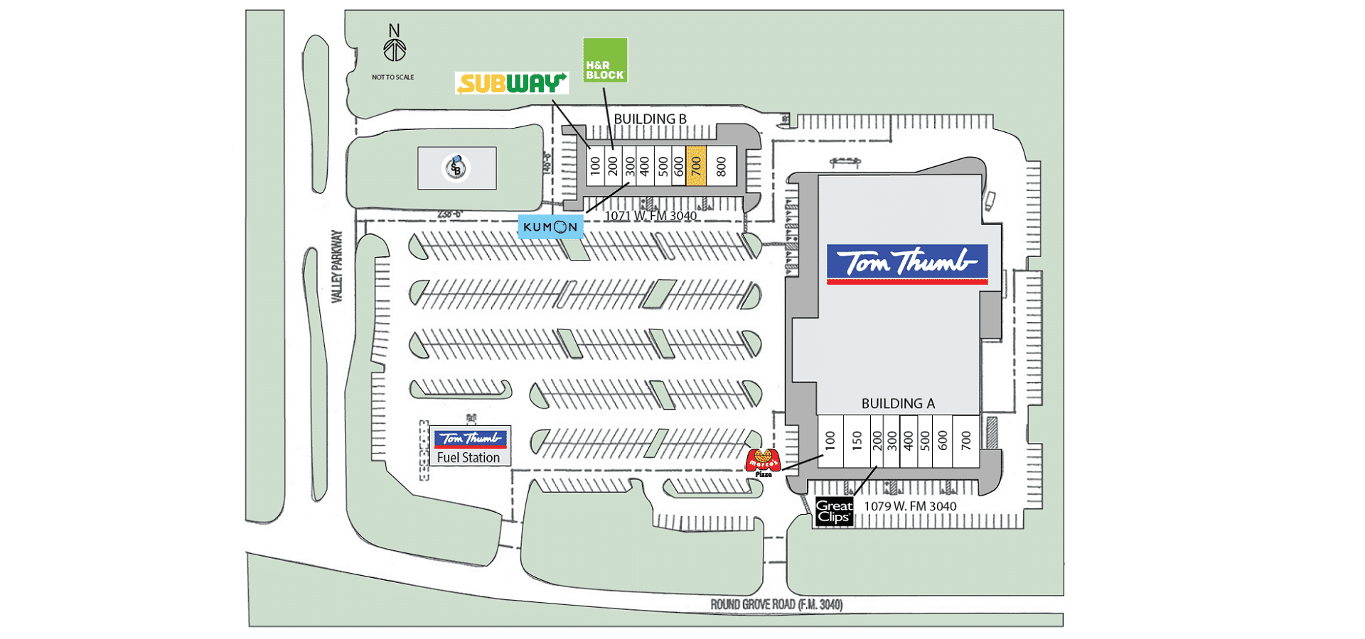 Site Plan - Market at Valley Parkway